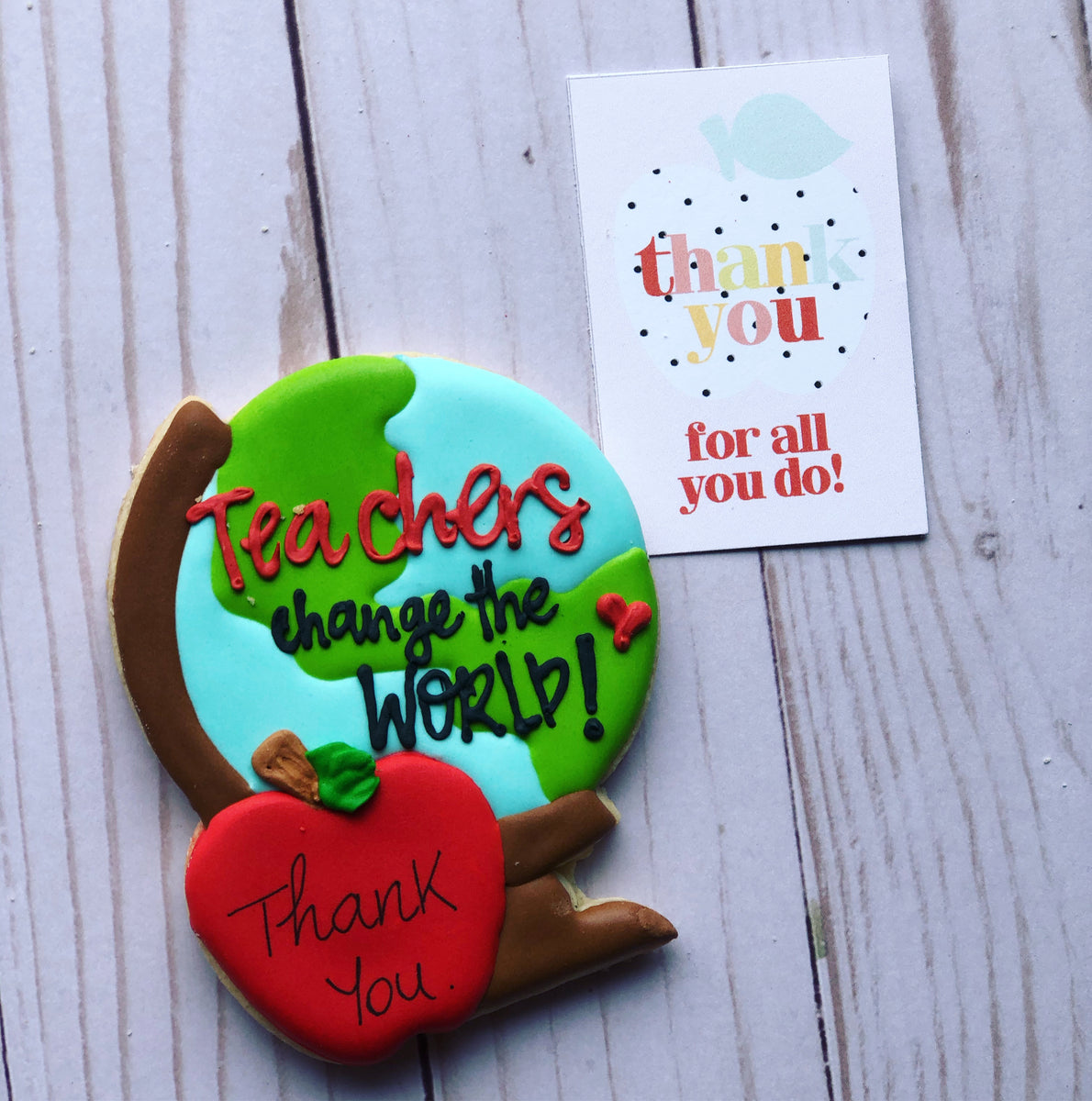 Teacher appreciation week cookies – Luli Sweet Shop