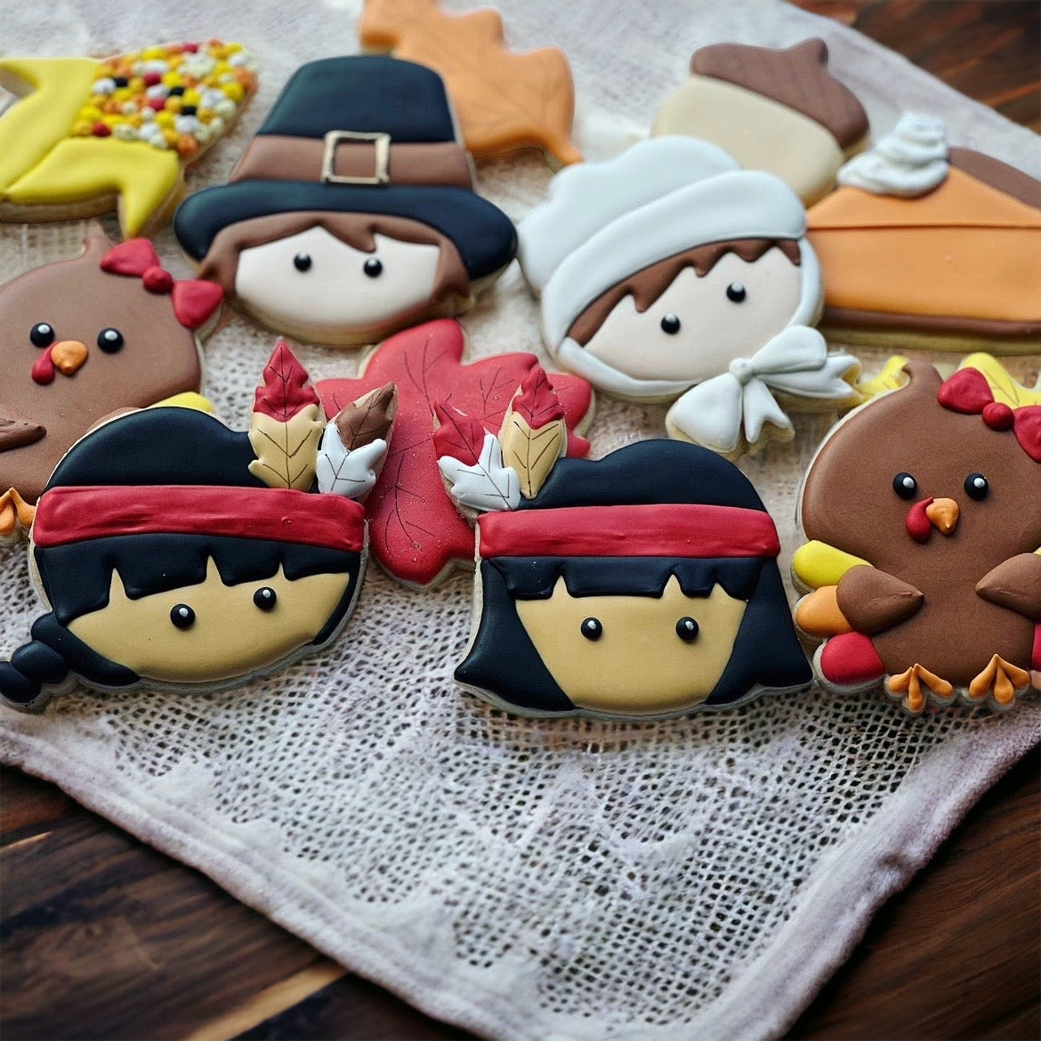 Thanksgiving theme Cookies – Luli Sweet Shop