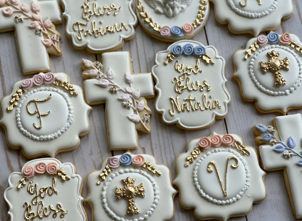 Confirmation / Communion / Baptism cookies – Luli Sweet Shop