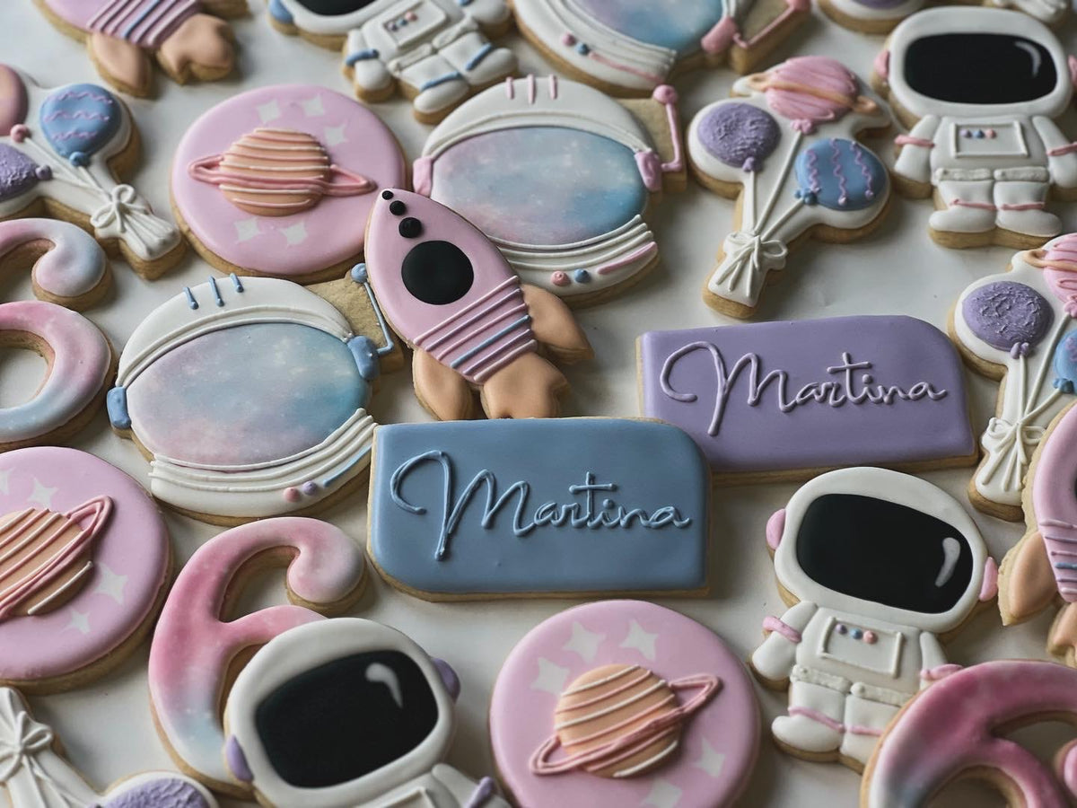 Astronaut Space theme Cookies – Luli Sweet Shop