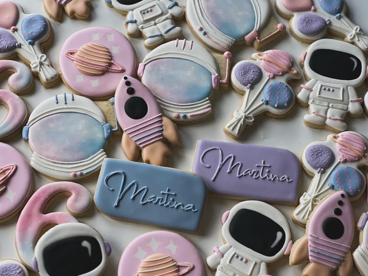Astronaut Space theme Cookies – Luli Sweet Shop