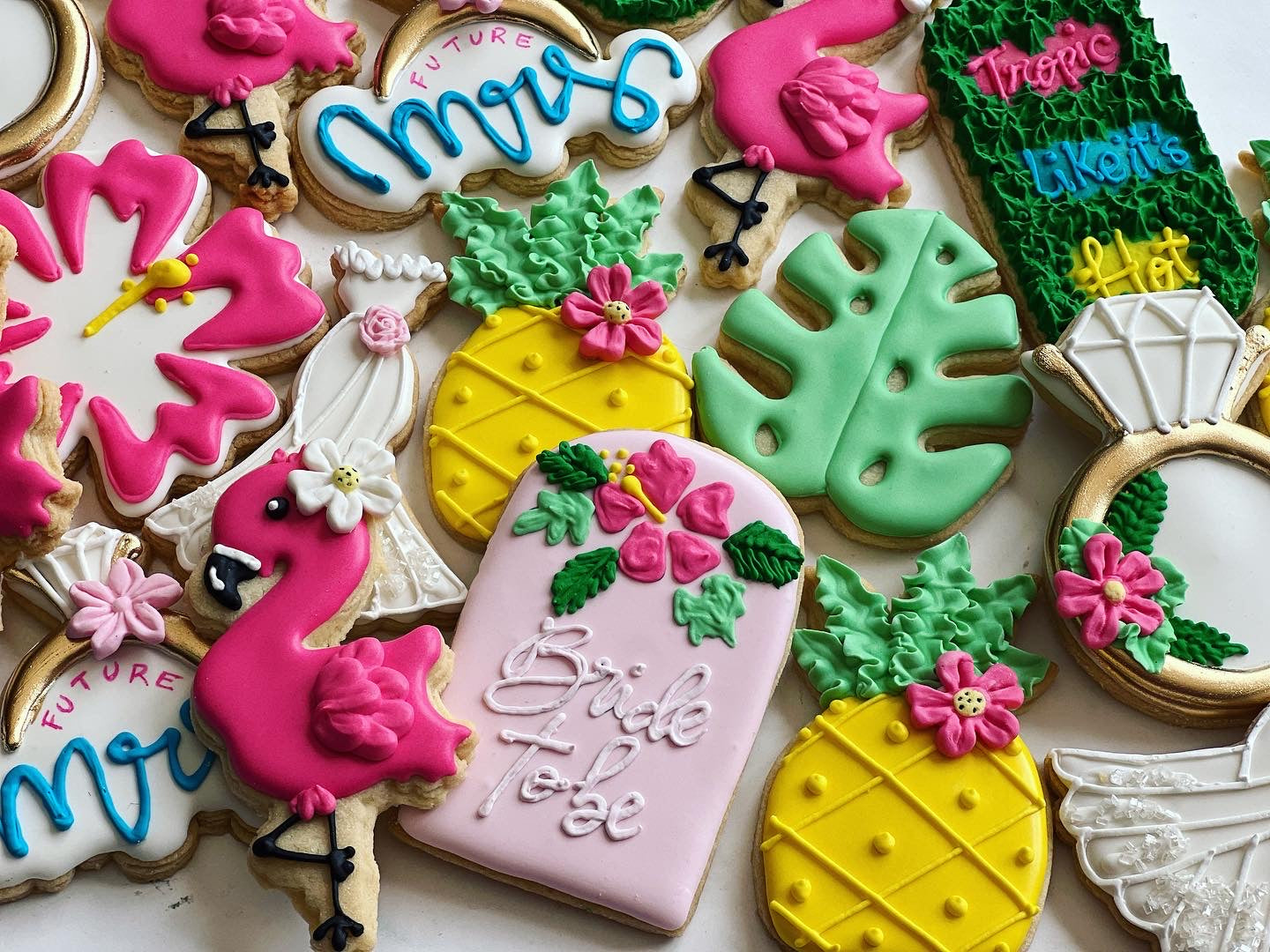 Bridal shower cookies store