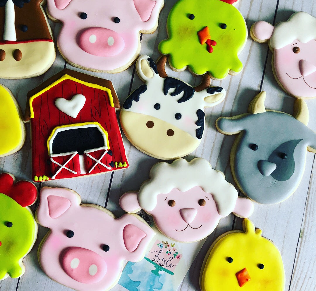 Animal Farm Cookies – Luli Sweet Shop