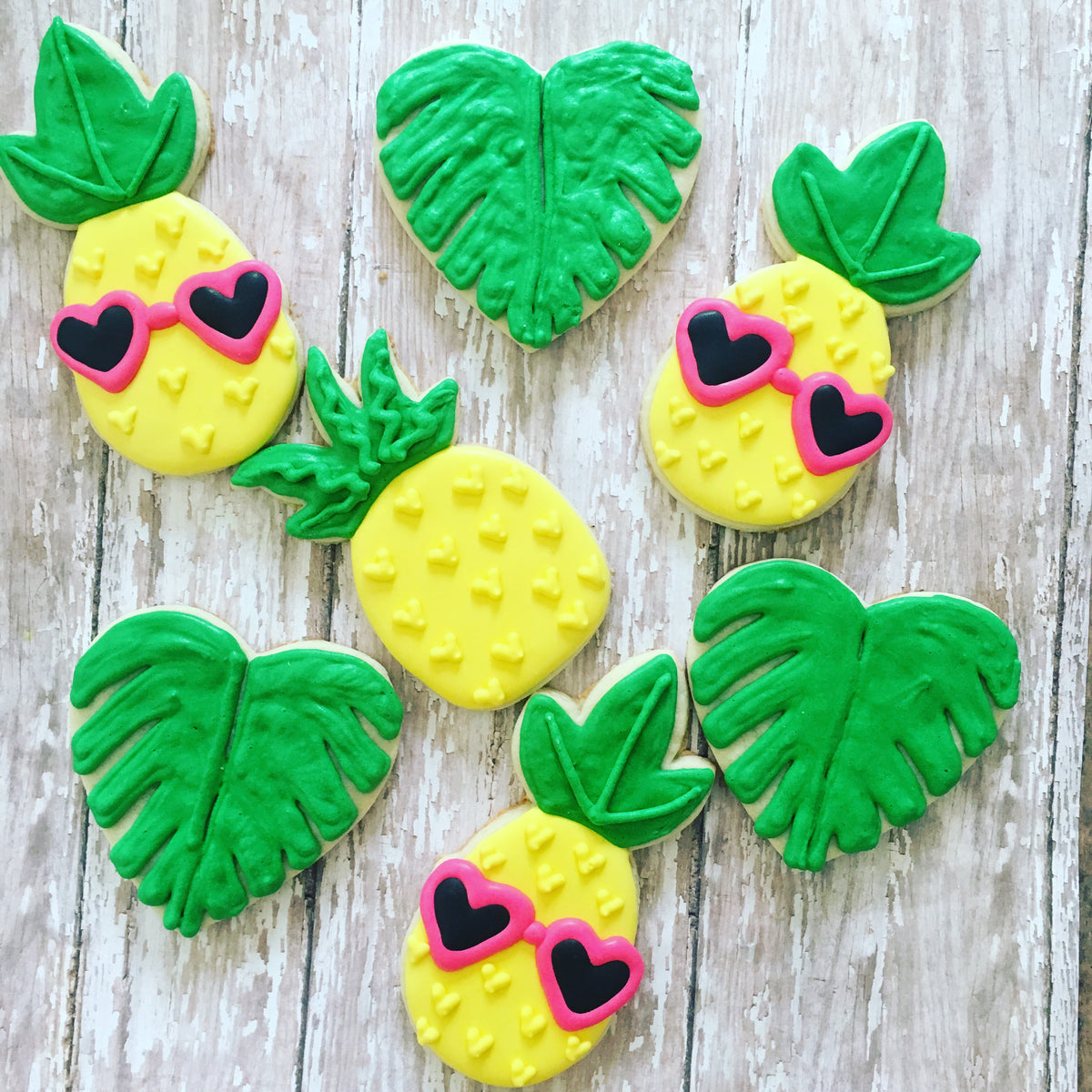 Tropical Summer theme Cookies – Luli Sweet Shop