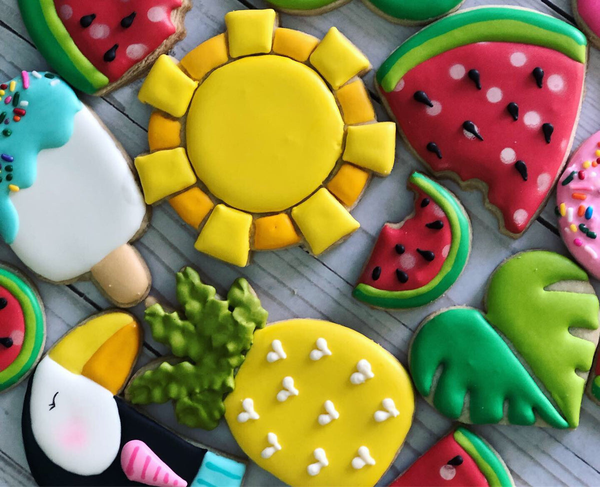 Summer theme Cookies – Luli Sweet Shop
