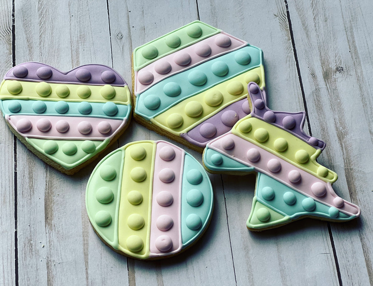 Pop it Theme Cookies – Luli Sweet Shop