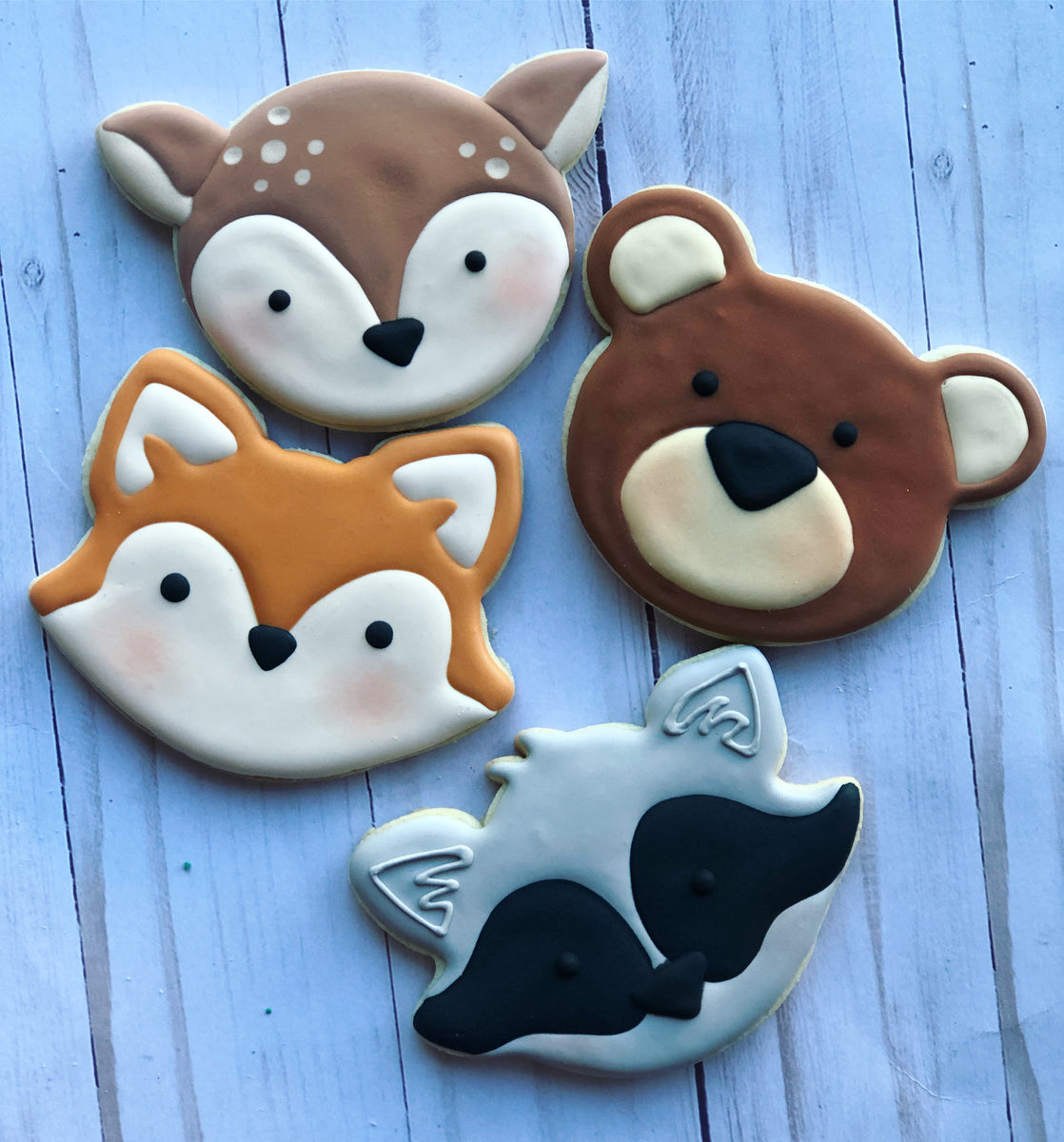 Woodland Theme Cookies – Luli Sweet Shop