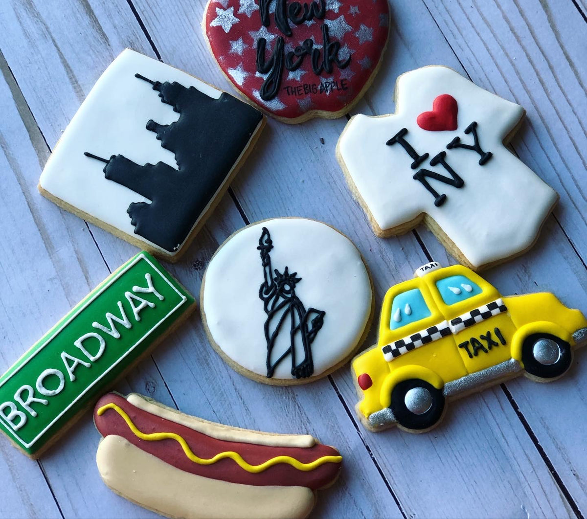 New York theme Cookies – Luli Sweet Shop