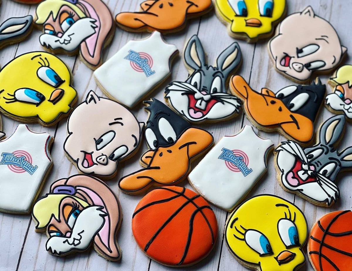Space jam theme Cookies – Luli Sweet Shop