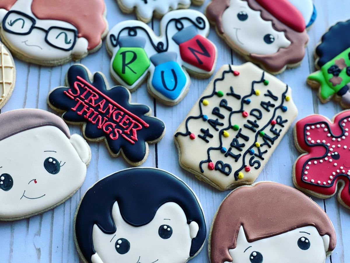 Stranger things theme Cookies – Luli Sweet Shop