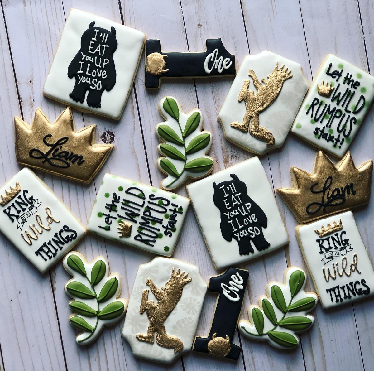 Where the wild things are theme Cookies – Luli Sweet Shop