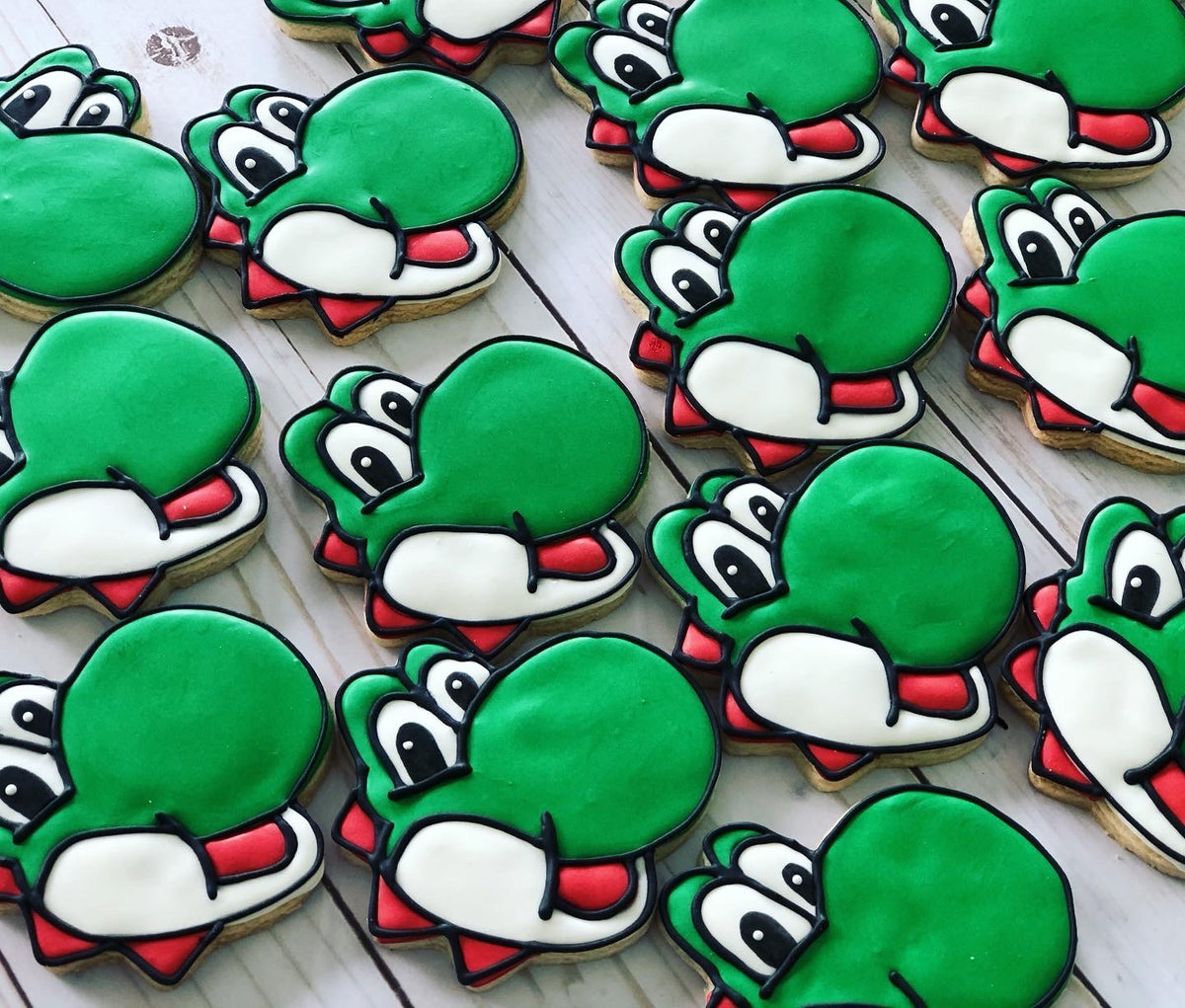 Luigi theme Cookies – Luli Sweet Shop
