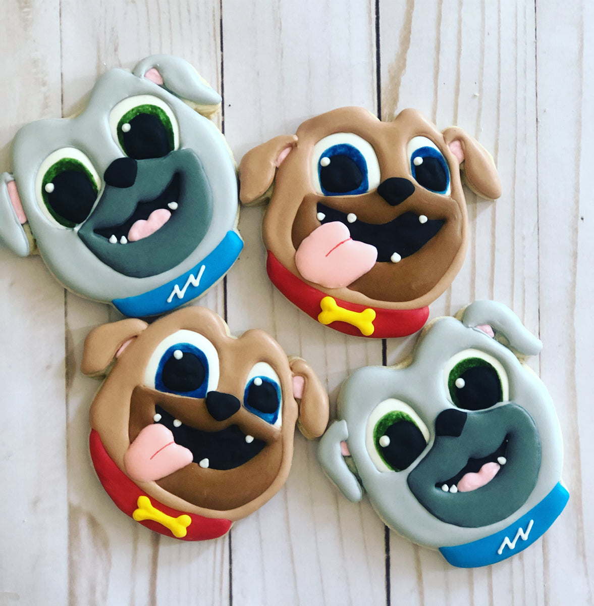 Puppy dog theme Cookies – Luli Sweet Shop