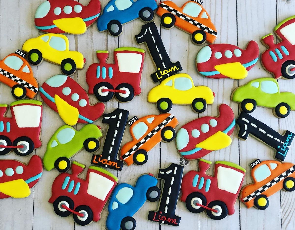 Car Theme Cookies – Luli Sweet Shop