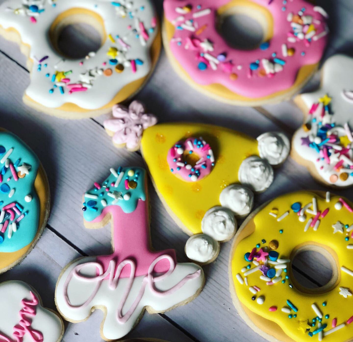 Donut theme Cookies – Luli Sweet Shop