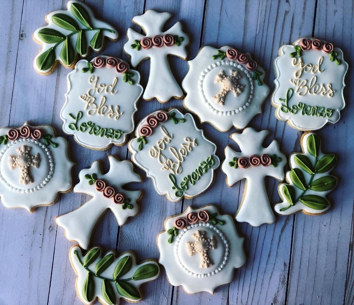 Confirmation / Communion / Baptism cookies – Luli Sweet Shop