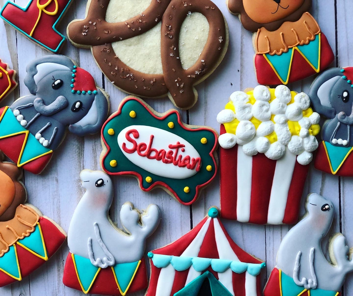 Circus / Carnival theme Cookies – Luli Sweet Shop