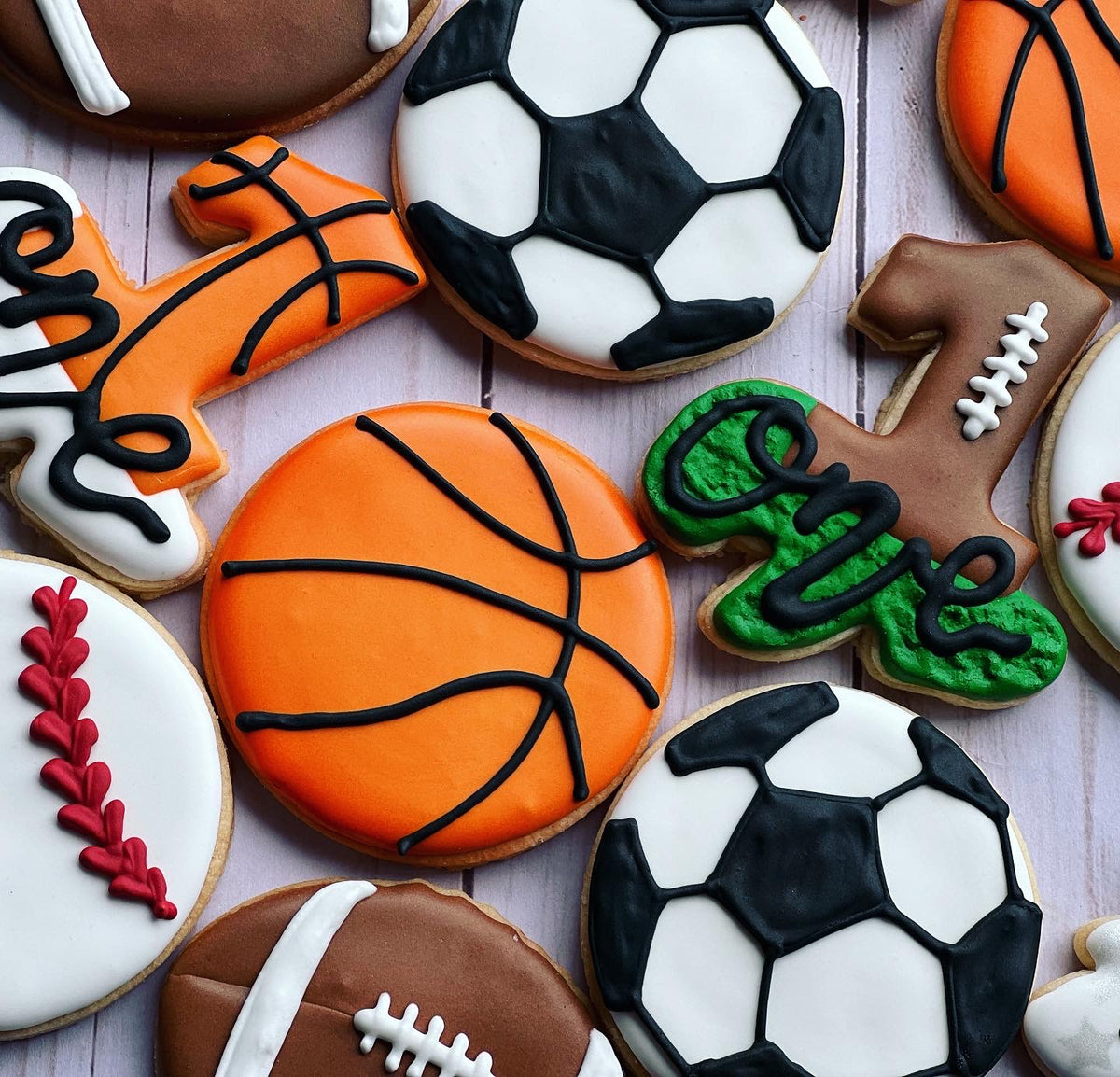 Sport theme cookies – Luli Sweet Shop
