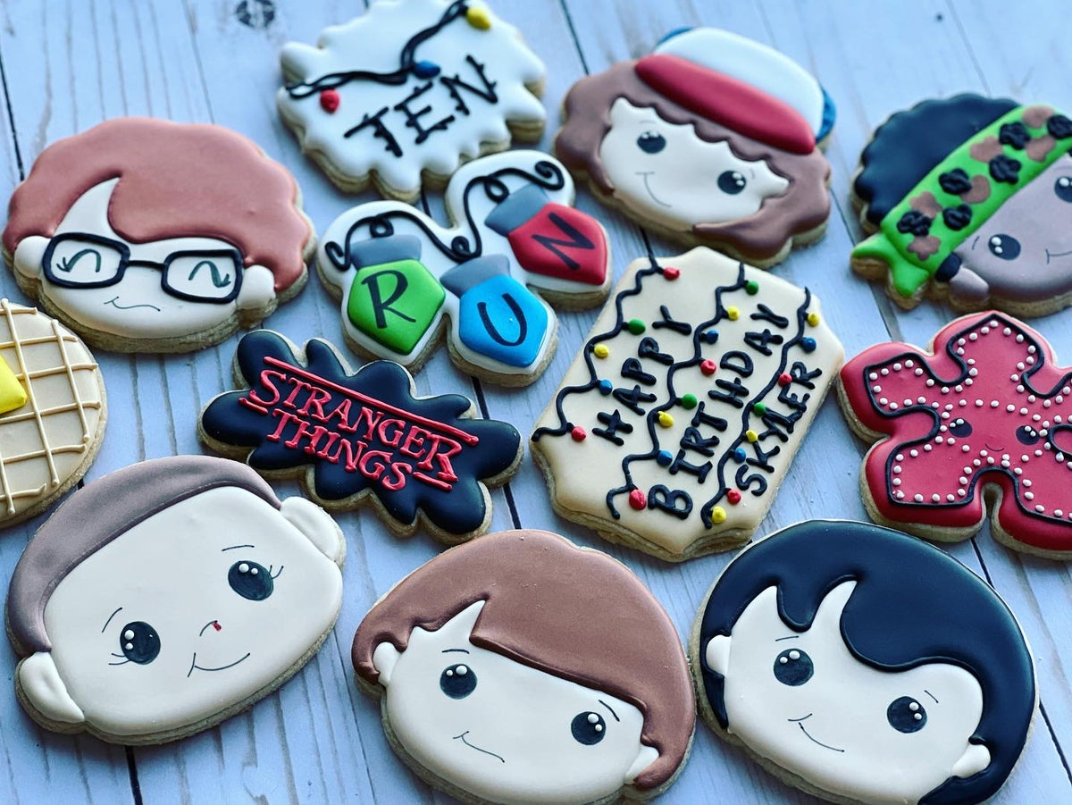 Stranger things theme Cookies – Luli Sweet Shop