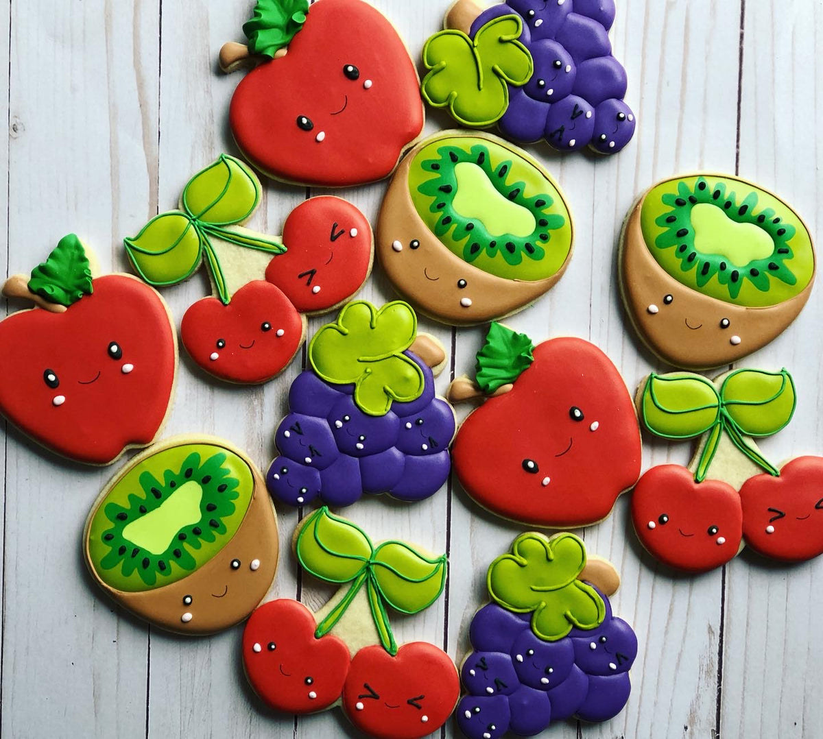 Tropical Fruit theme Cookies – Luli Sweet Shop
