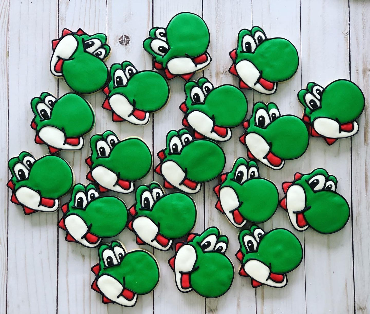 Luigi theme Cookies – Luli Sweet Shop