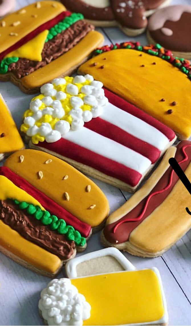 Food theme Cookies – Luli Sweet Shop