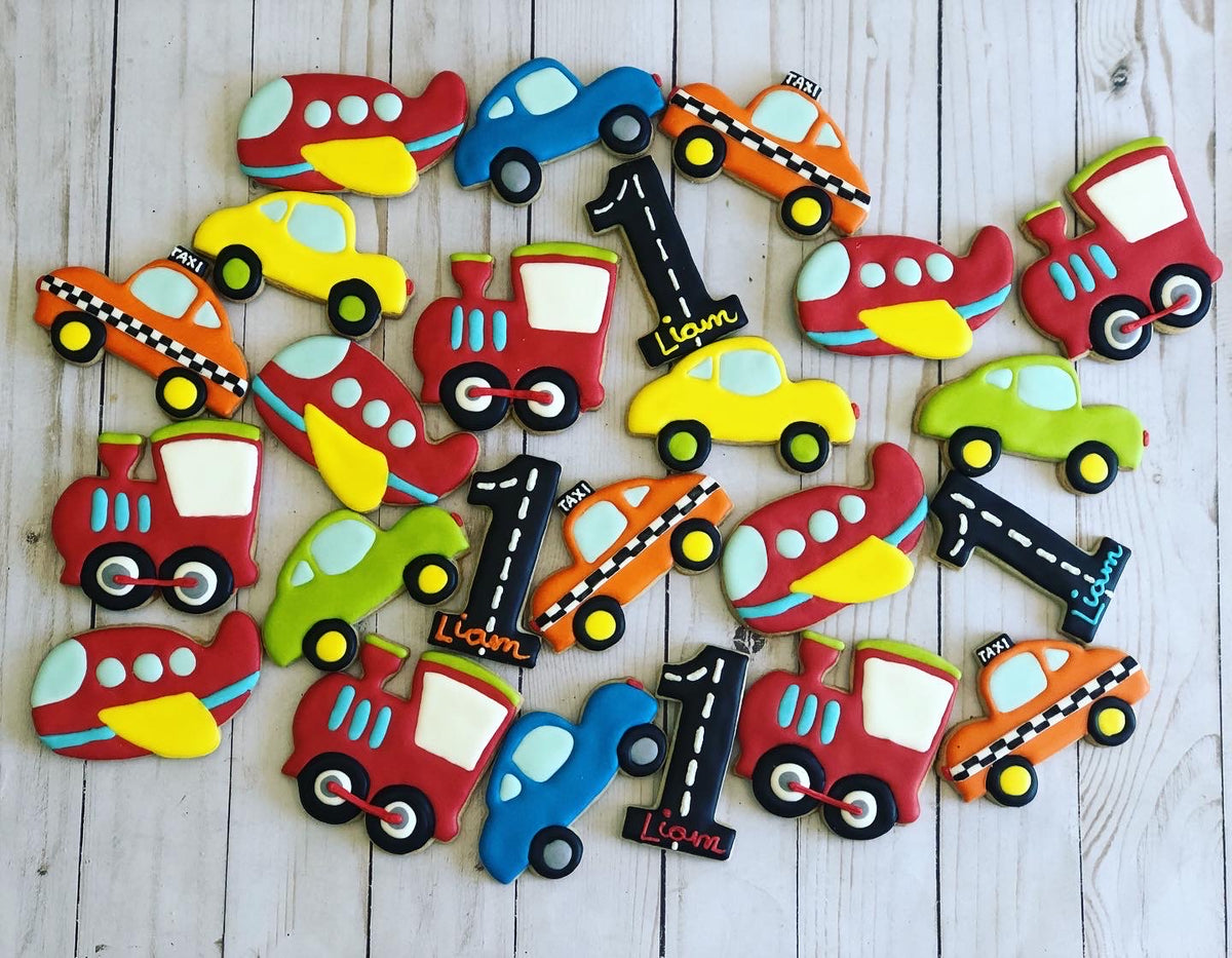 Car Theme Cookies – Luli Sweet Shop