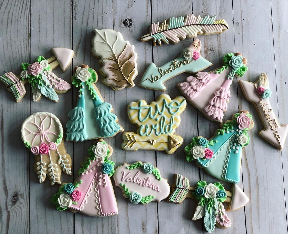 Boho Theme Cookies – Luli Sweet Shop
